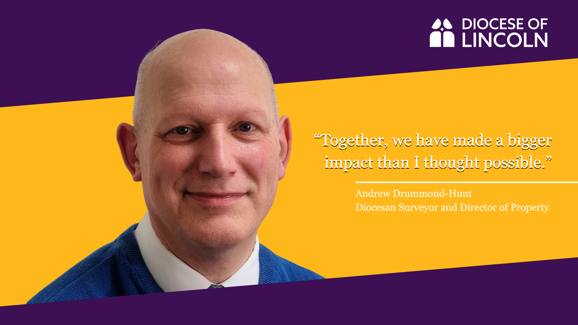 Andrew Drummond-Hunt announces retirement from role as Diocesan ...