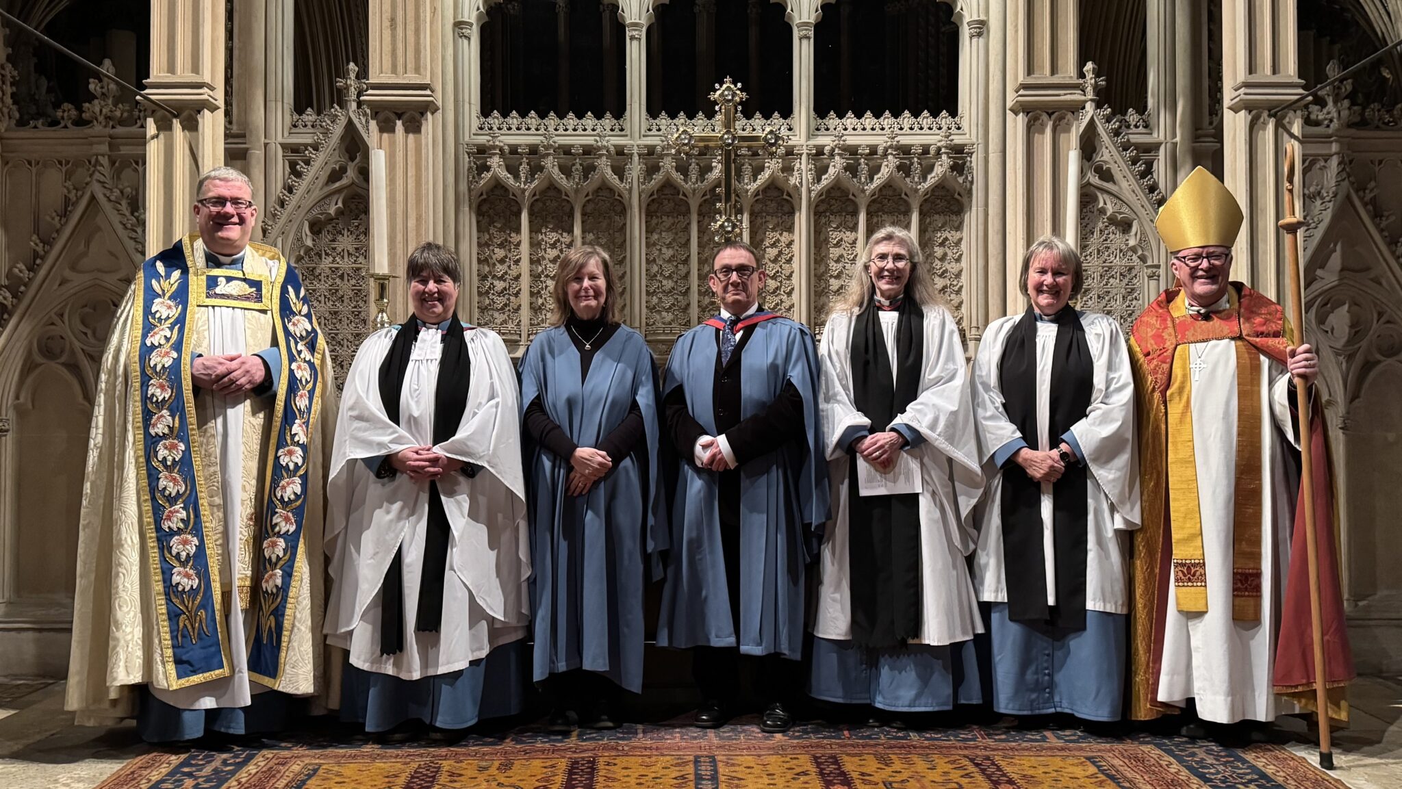 New Canons Installed at Lincoln Cathedral - Lincoln Diocese